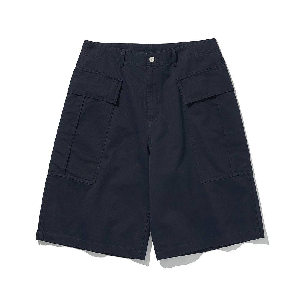 MILITARY P44 WIDE SHORTS [Navy] - OCO, 브랜드 편집샵 오씨오