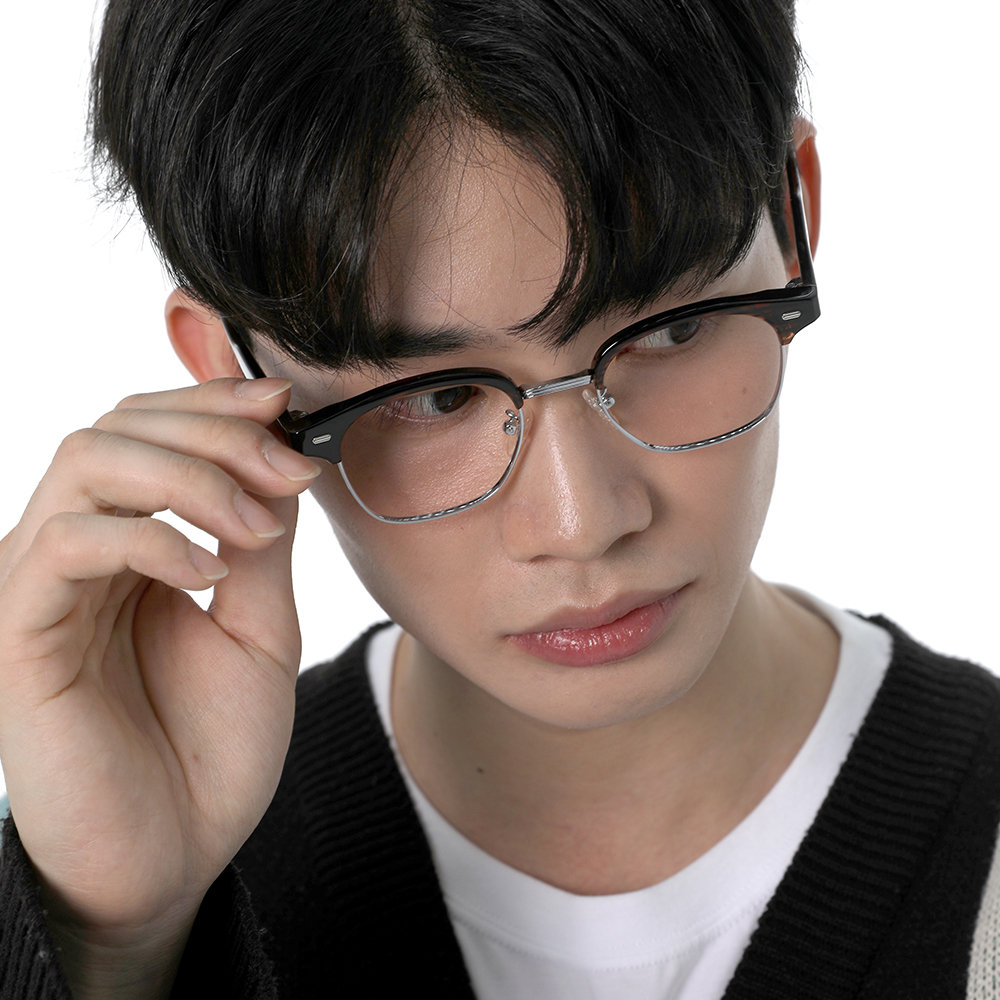 SBKA Muni-C02 하금테 안경 (블루라이트 차단) - OCO, 브랜드 편집샵 오씨오