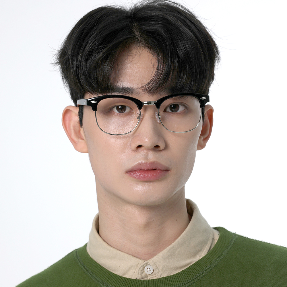 SBKA Up7-C02 하금테 안경 (블루라이트 차단) - OCO, 브랜드 편집샵 오씨오