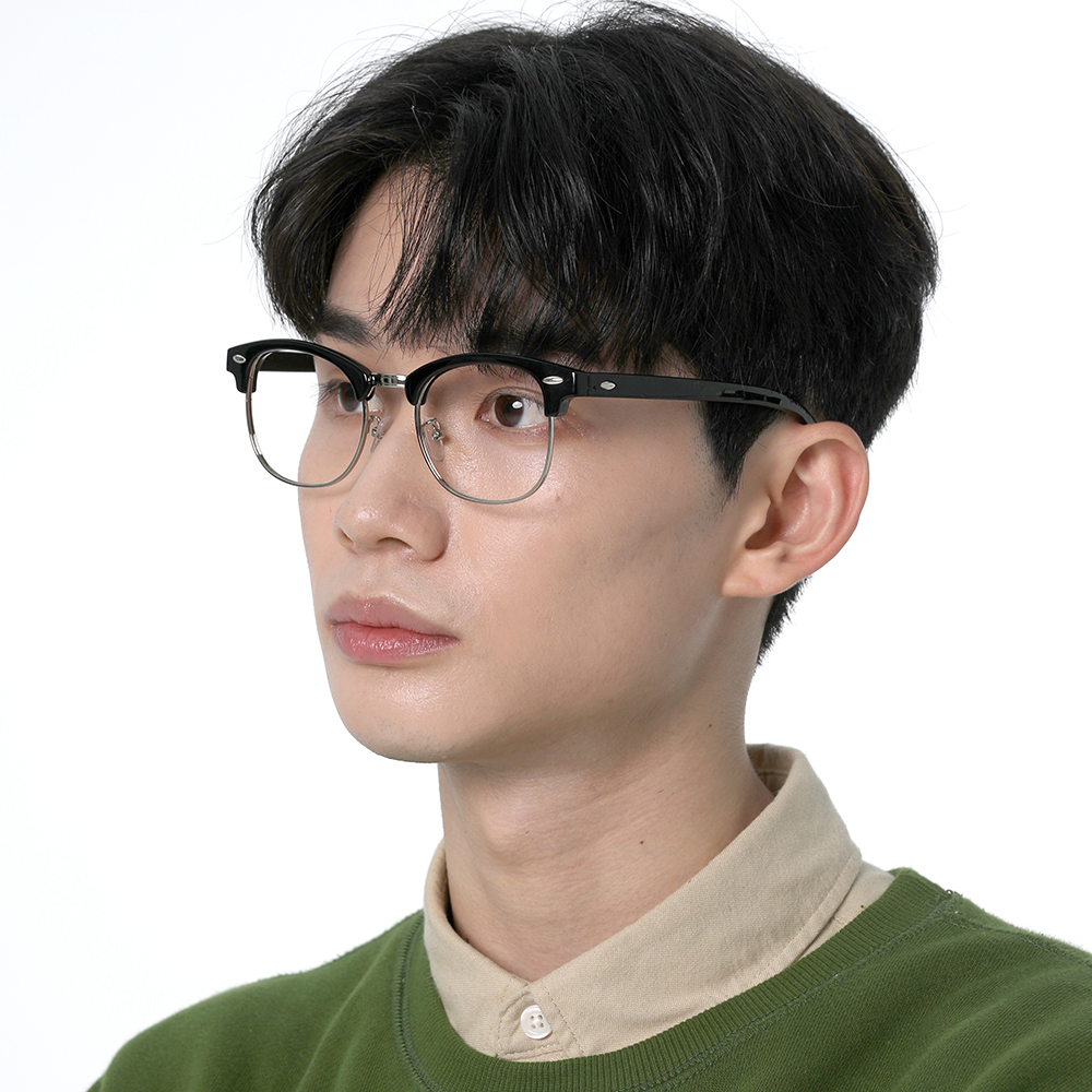 SBKA Up7-C02 하금테 안경 (블루라이트 차단) - OCO, 브랜드 편집샵 오씨오