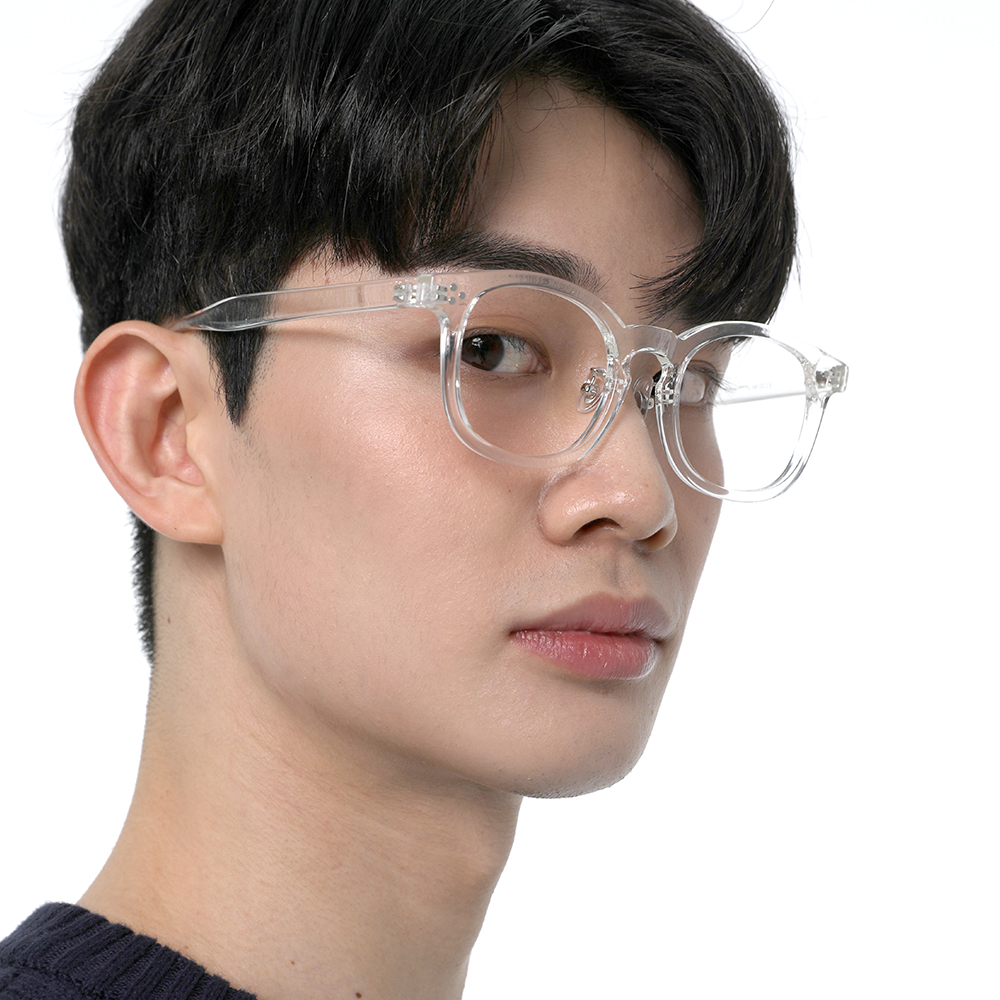 SBKA Solar-C02 투명 뿔테 안경테 (블루라이트 차단) - OCO, 브랜드 편집샵 오씨오