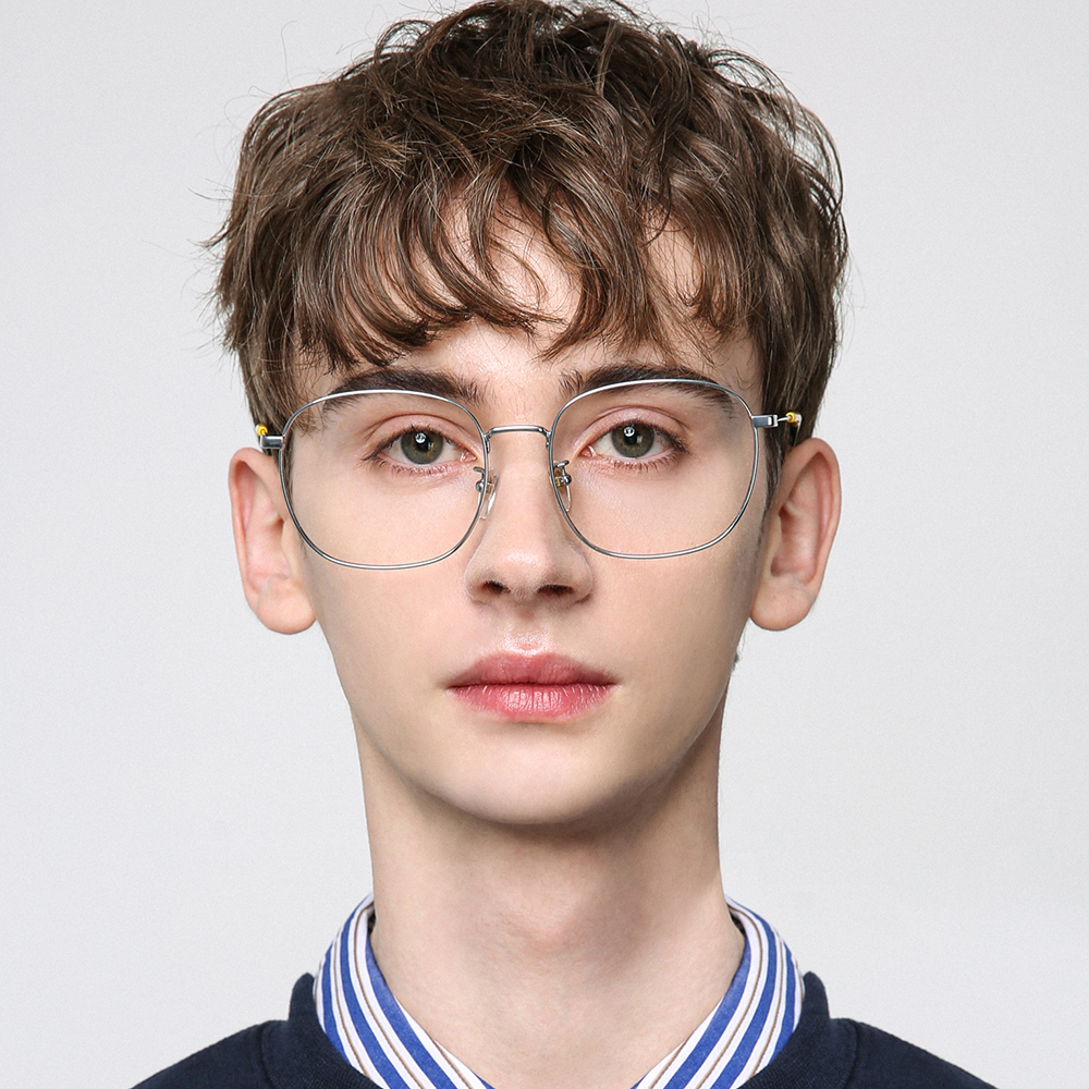 SBKA Boxbox-C02 실버 티타늄 안경테 - OCO, 브랜드 편집샵 오씨오