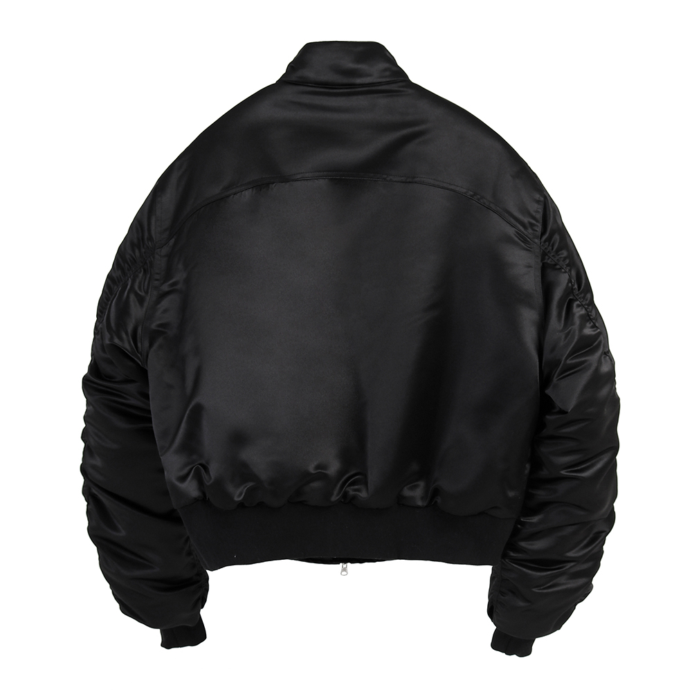 HIGHNECK BOMBER JACKET (BLACK) - OCO, 브랜드 편집샵 오씨오