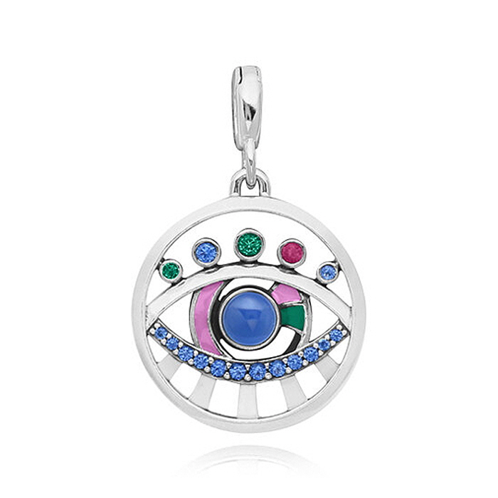 판도라 799668C01 판도라 미 디 아이 메달리언 펜던트 겸 댕글 실버 참 - OCO, 브랜드 편집샵 오씨오