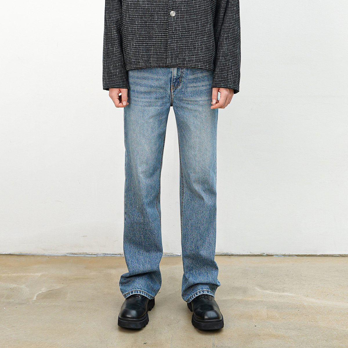 C2012 NEUTRAL BLUE(와이드 세미부츠컷) - OCO, 브랜드 편집샵 오씨오